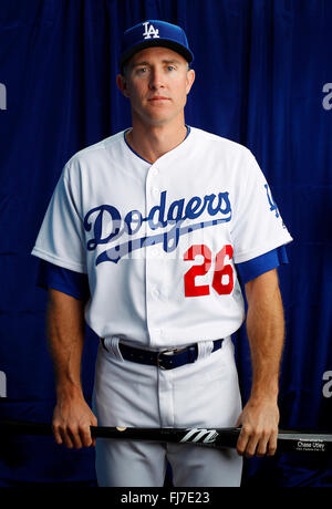 Los Angeles Dodgers infielder Chase Utley (26) during game against the ...