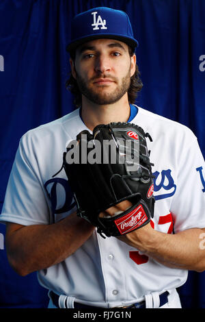 This is a 2015 photo of Brandon Beachy of the Los Angeles Dodgers ...