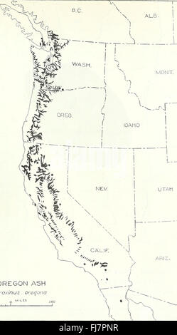 The distribution of important forest The distribution of important ...
