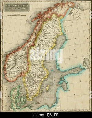 The 1825 'New Universal Atlas of the World' features thirty detailed ...