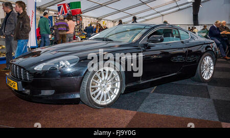 Aston Martin DB9 grand tourer body shell chassis framework Stock Photo ...