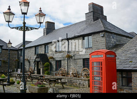 Jamaica Inn on Bodmin Moor at Bolventor, Cornwall Stock Photo - Alamy