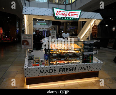 Krispy Kreme Doughnuts kiosk in The Glades shopping centre, Bromley ...