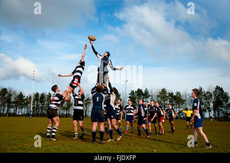 Under 16 age group rugby union match between Walcot RFC and Avonvale ...