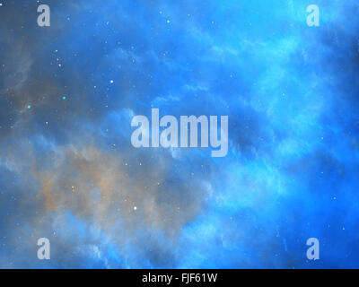 Glowing starry space with fractal texture design Stock Photo - Alamy
