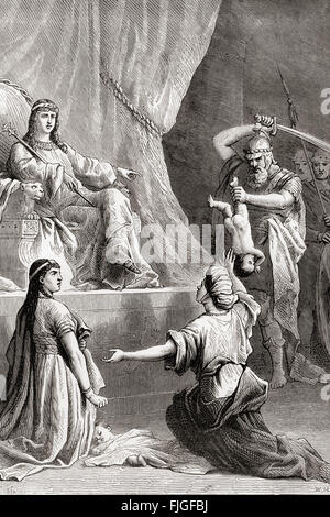 King Solomon - Old Testament Stock Photo - Alamy