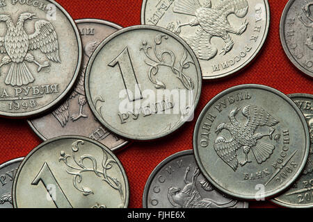 A Full Set of Russian Coins Stock Photo - Alamy