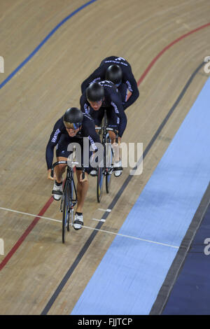 Sam Webster of Team New Zealand congratulates Sebastien Vigier of Team ...