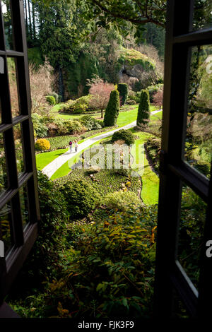 garden landscape. garden in spring Stock Photo - Alamy