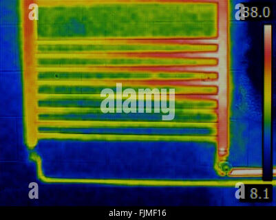 Thermal Image of Heating Element Stock Photo - Alamy