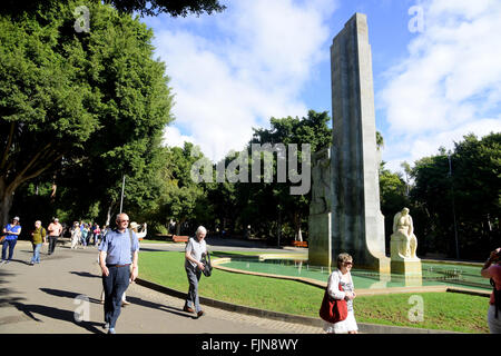 The Fecundidad Statue and Fountain in the Parque Garcia Sanabria, Santa ...