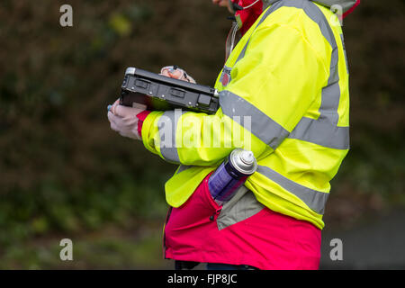 Accident in Tarleton, Lancashire. UK Weather. Lancashire Police attend ...