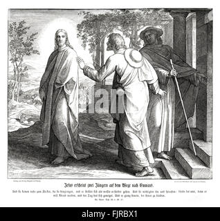 The Road To Emmaus - Jesus appears on the Road to Emmaus after his ...