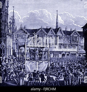 Coventry Mystery Play Stock Photo - Alamy