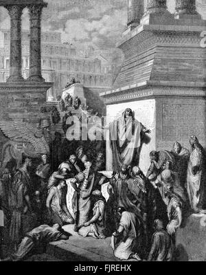 Jonah At Nineveh Stock Photo - Alamy