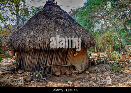 Village in Yucatan, Mexico Stock Photo - Alamy