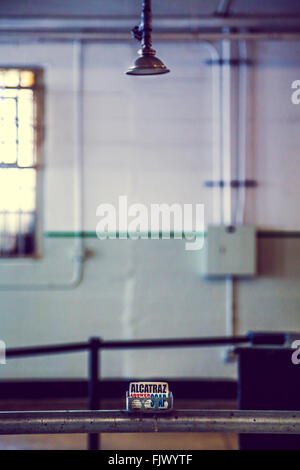 Alcatraz Island, Alcatraz Federal Penitentiary shower room Stock Photo ...