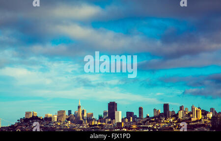 San Fransisco Skyline Stock Photo - Alamy