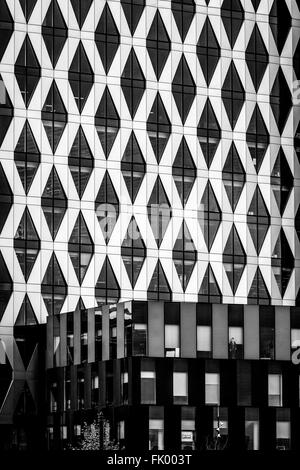 Quayside Abstract Architecture, Salford Quays, Manchester, Lancashire ...