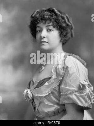 This is a portrait of Millicent Hearst, wife of William Randolph Hearst ...