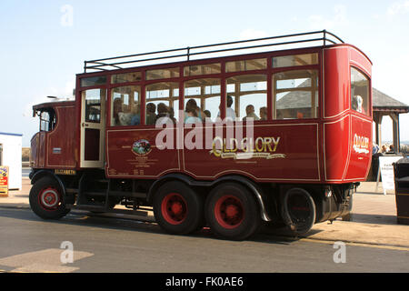 Elizabeth Steam Bus Stock Photo - Alamy