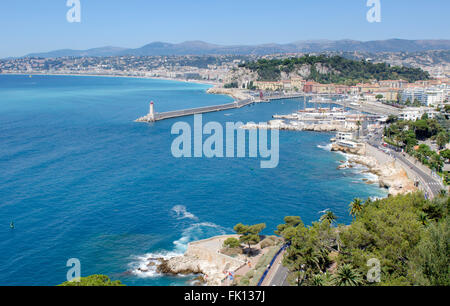 Panorama of Nice Stock Photo - Alamy