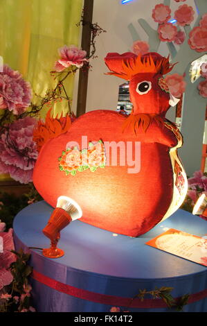 The rooster sign of the Chinese Zodiac Stock Photo - Alamy