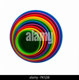 Green concentric colorful circles, abstract blurred vortex, swirl Stock ...