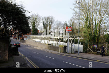 Billericay Essex UK - Billericay Railway Station bridge Stock Photo - Alamy