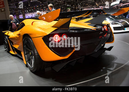 Apollo Arrow supercar at the Geneva Motor Show 2016 Stock Photo - Alamy