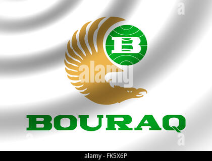 Bouraq Airlines logo Stock Photo - Alamy