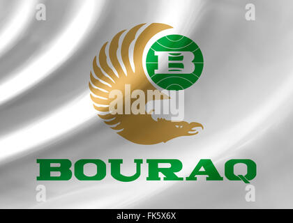 Bouraq Airlines logo Stock Photo - Alamy