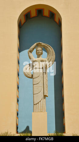 Art Deco Statues at State Fair Grounds, Dallas, Texas Stock Photo - Alamy
