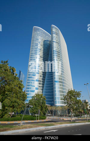 The Abu Dhabi Investment Authority building on the corniche in Abi ...