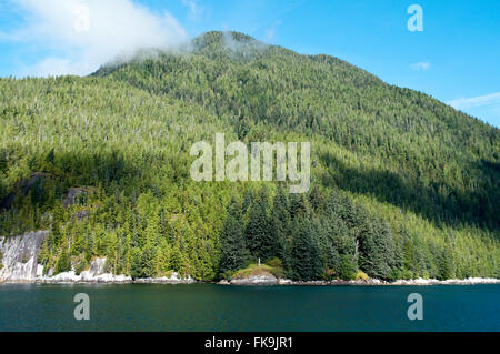 Sir Alexander Mackenzie Provincial Park, Dean Channel near Bella Coola ...