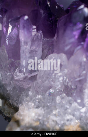 Amethyst texture background. Violet surface, natural crystal Stock ...