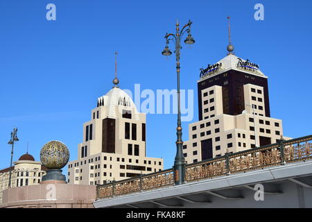 The RADISSON hotel in Astana, Kazakhstan, in winter Stock Photo - Alamy