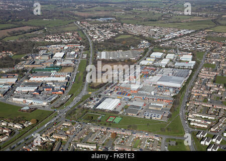 aerial view of Coal Road and Limewood Approach with the Leeds Ring Road ...