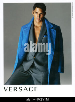 2010s UK Versace Magazine Advert Stock Photo - Alamy