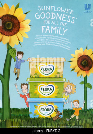 2010s UK Flora Magazine Advert Stock Photo - Alamy
