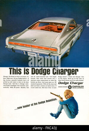 1960s USA Dodge Magazine Advert (detail Stock Photo - Alamy