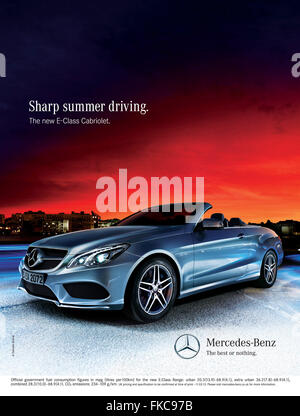 2010s UK Mercedes-Benz Magazine Advert Stock Photo - Alamy