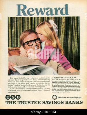 1970s UK TSB Magazine Advert Stock Photo - Alamy