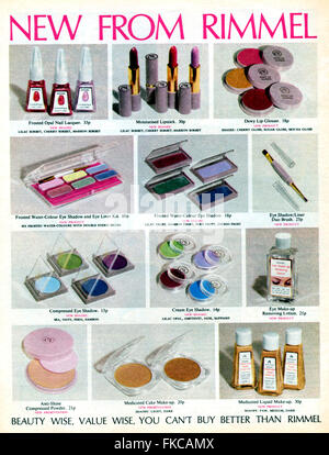 1970s UK Rimmel Magazine Advert Stock Photo - Alamy
