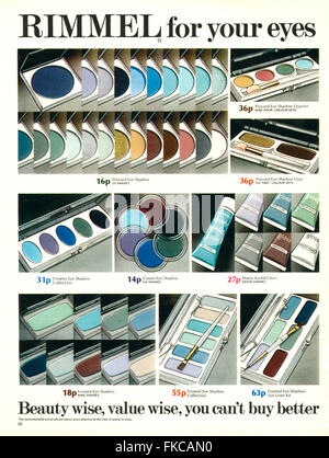 1970s UK Rimmel Magazine Advert Stock Photo - Alamy