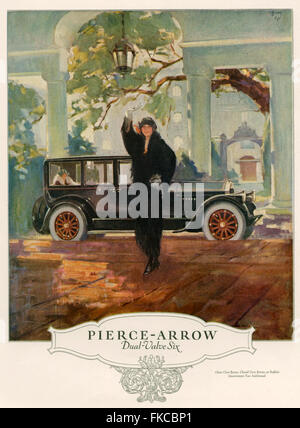 1910s USA Pierce Arrow Magazine Advert Stock Photo - Alamy