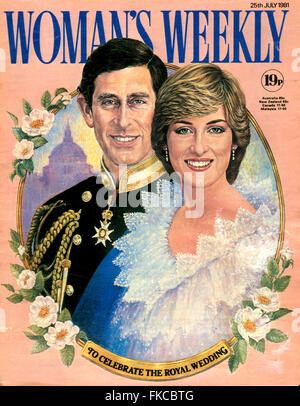 1980s UK Womans Weekly Magazine Cover Stock Photo - Alamy