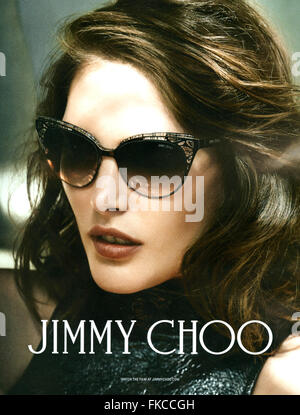 2010s UK Jimmy Choo Magazine Advert Stock Photo - Alamy