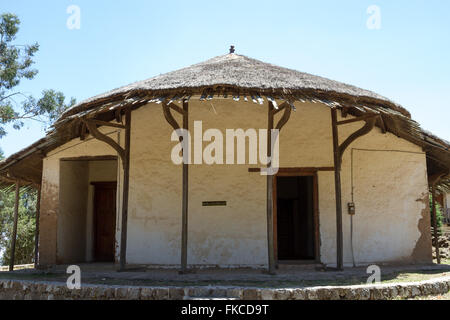 Palace of Emperor Menelik II, Mount Entoto, Addis Ababa, Ethiopia Stock ...