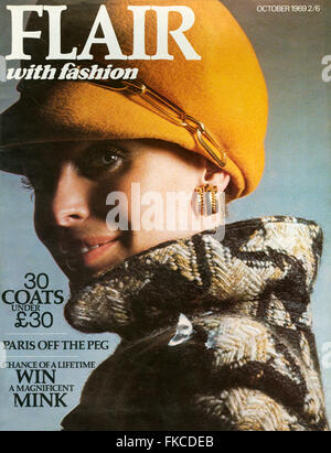 1960s UK Flair Magazine Cover Stock Photo - Alamy